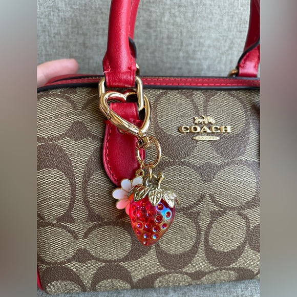 Coach | Bags | Nwtcoach Mini Rowan Crossbody In Signature Canvas Coach Ch469 Gift Receipt | Poshmark